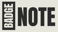 badge note – BADGE NOTE®